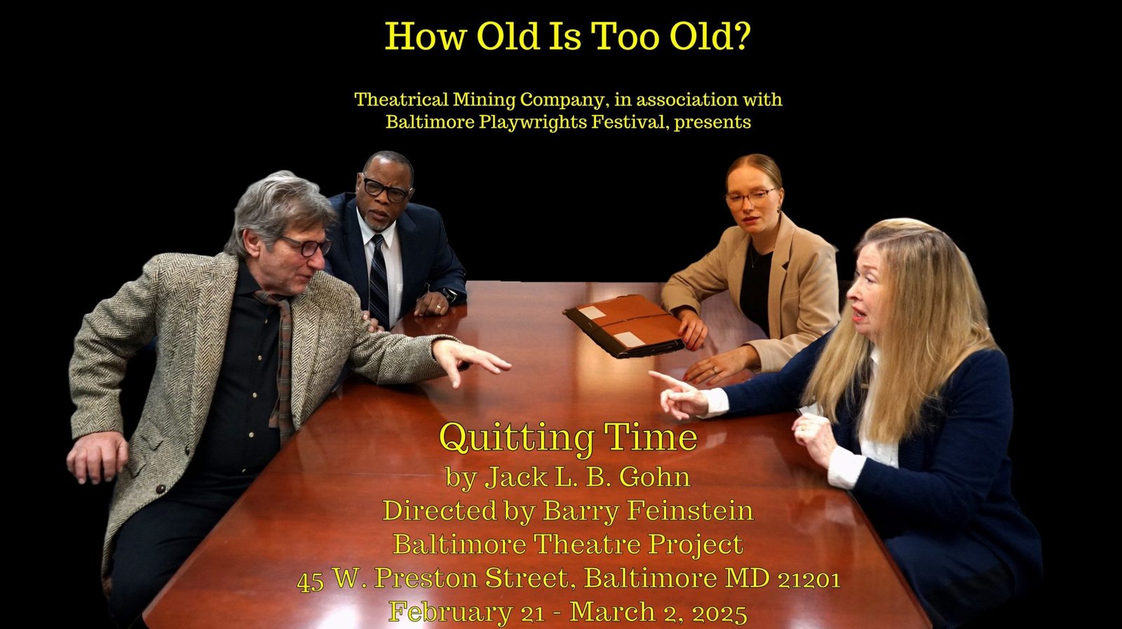 QUITTING TIME – Theater Project