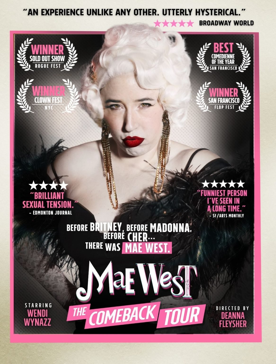 MAE WEST: THE COMEBACK TOUR – Theater Project